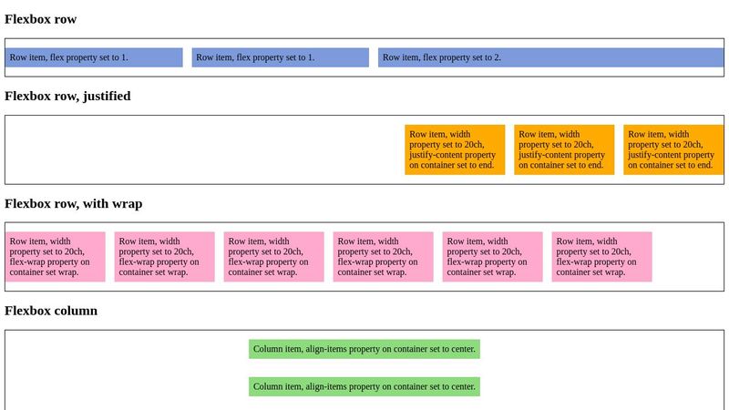 Flexbox (IMS322 Docs)
