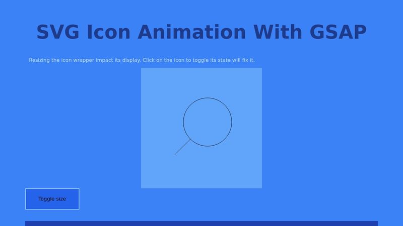 GSAP SVG icon animation wrong display after resize