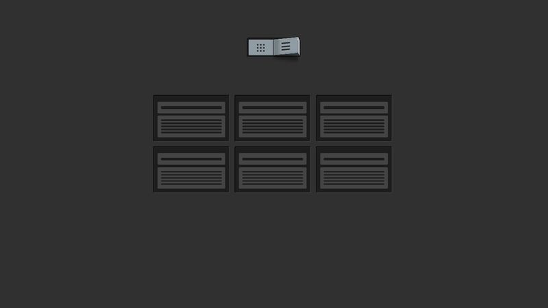 List/Grid View Button- CSS