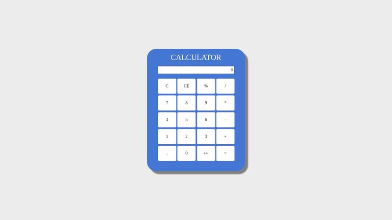 Build a JavaScript Calculator Fcc