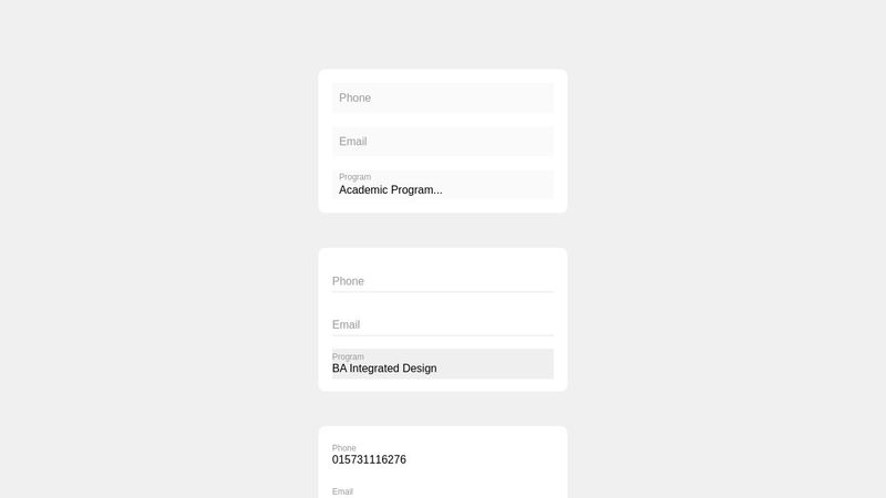 Pure CSS Input Field Components