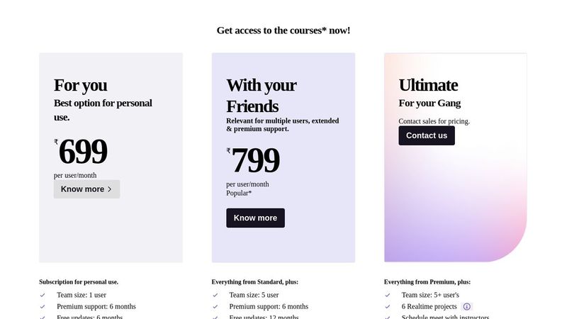 Gitlab-Pricing ui - Code Grab