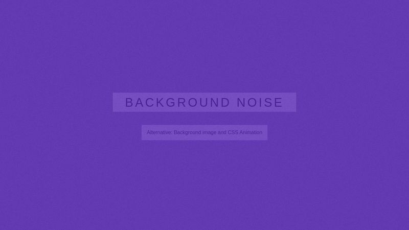 Codepen Background Noise Canvas 