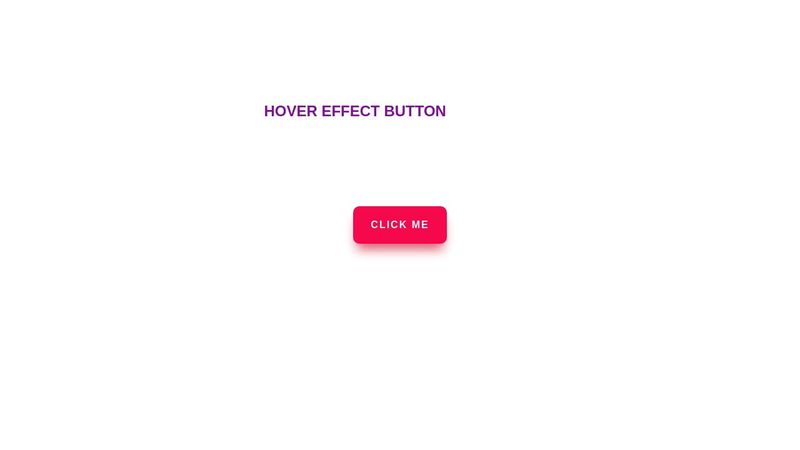 HOVER EFFECT BUTTON PURE CSS