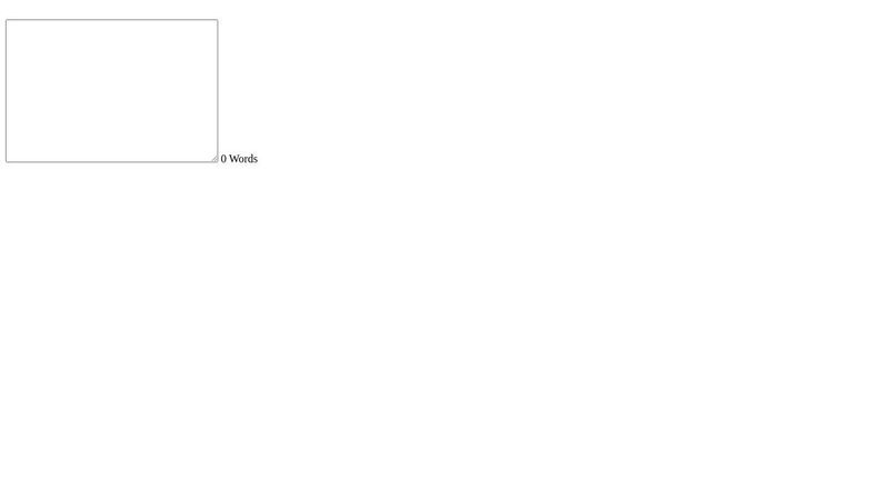 Word Count In Javascript word-count-in-javascript