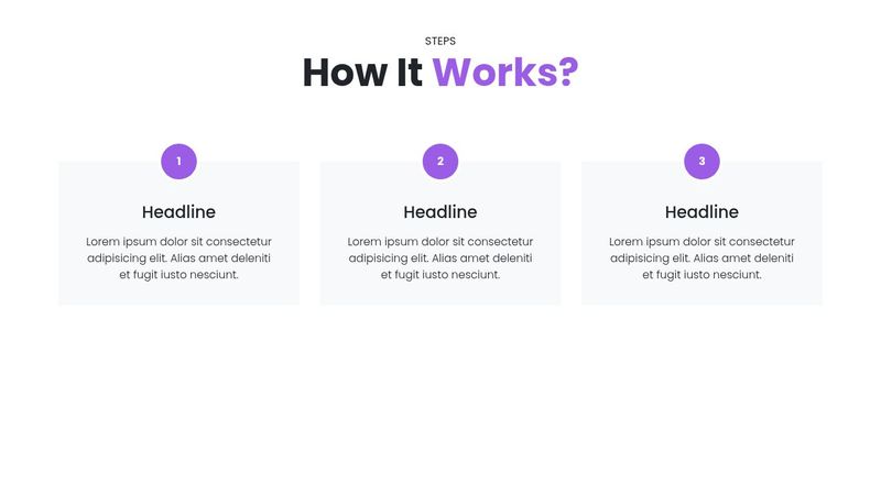 Steps Section Bootstrap-3rd
