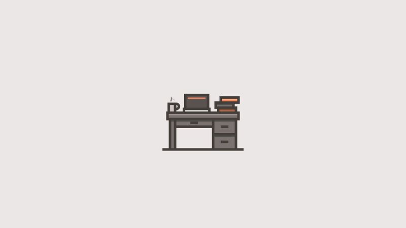 Desk CSS Animation