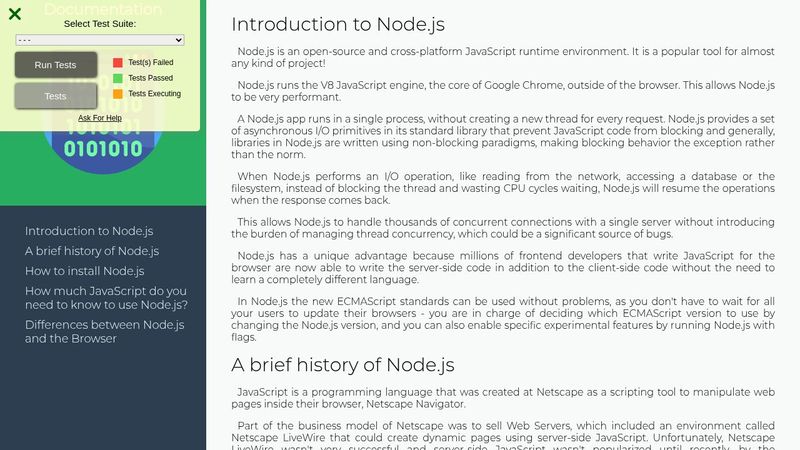 Fourth freeCodeCamp Project - Technical Documentation Page