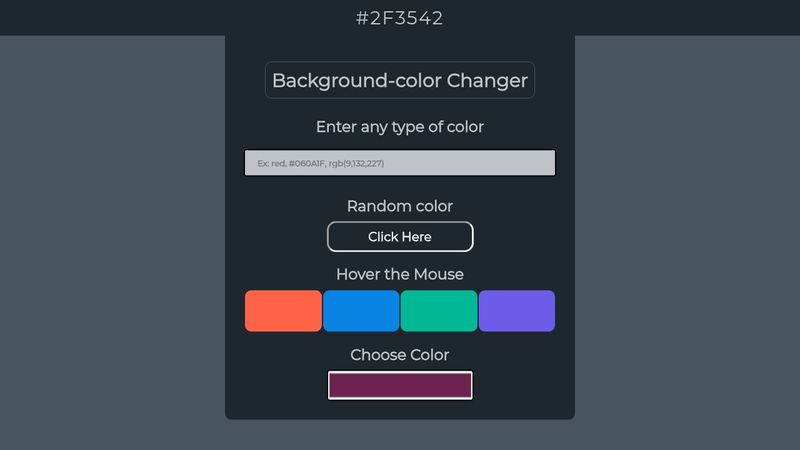 Background-color Changer