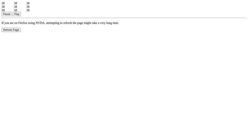 NVDA and Setting textContent