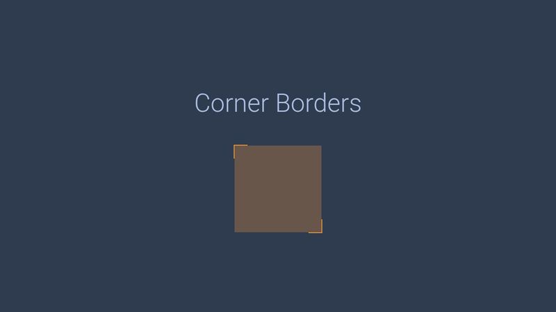 Corner Borders