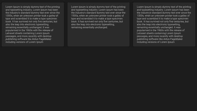 jQuery.matchHeight Exemple