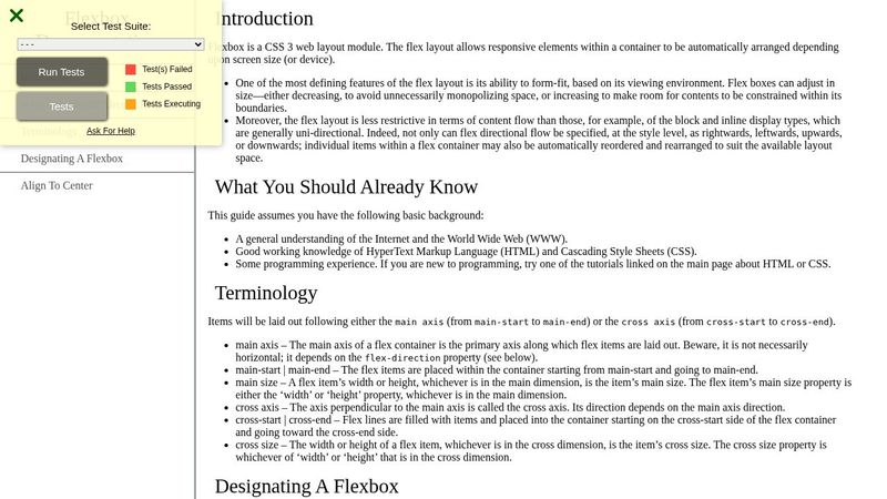 Responsive Web Design Project #4 - Technical Documentation Page