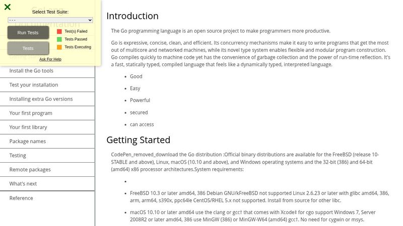 FCC: Technical Documentation Page