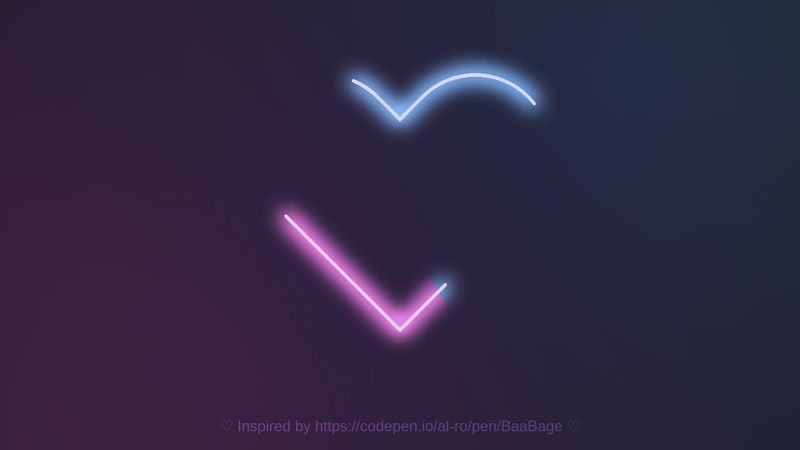 CSS Neon Love