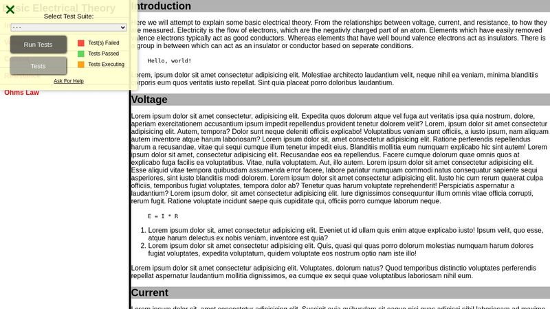 freeCodeCamp Technical Documentation Page