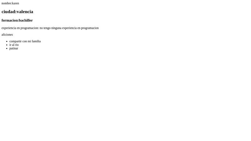 Estructura básica de un HTML