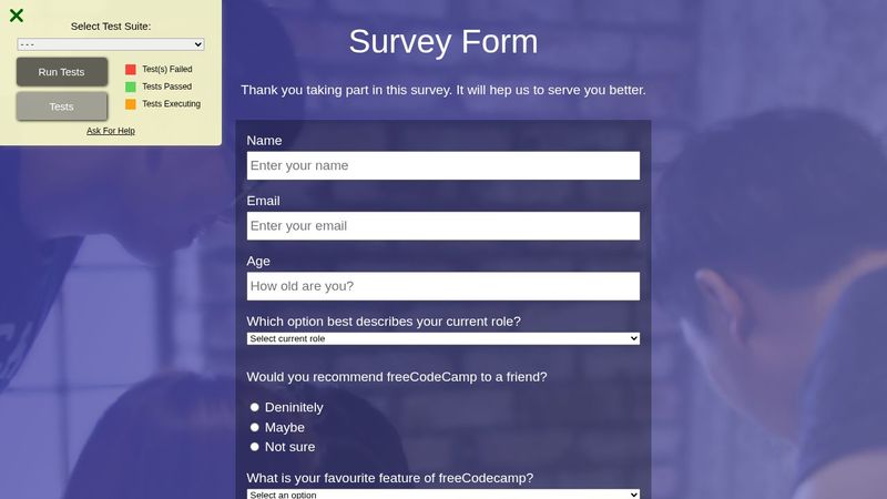Survey Form