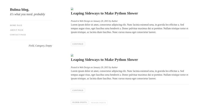 bulma layout practice 3