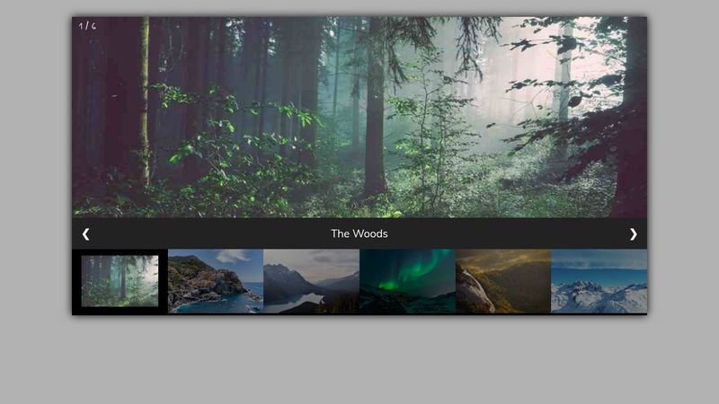 Slideshow Gallery - Vanilla JS