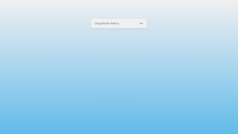 Dropdown Menu Using Html Css And Vanilla Javascript Animated Dropdown Menu