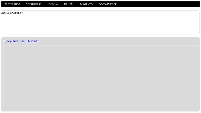 Menu Responsive Me con media Queries, jQuery y HTML5