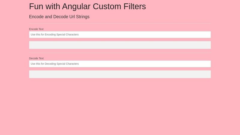 Angular Filters