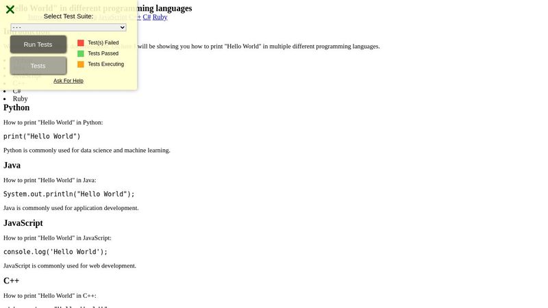 Responsive Web Design Project 4 - Technical Documentation