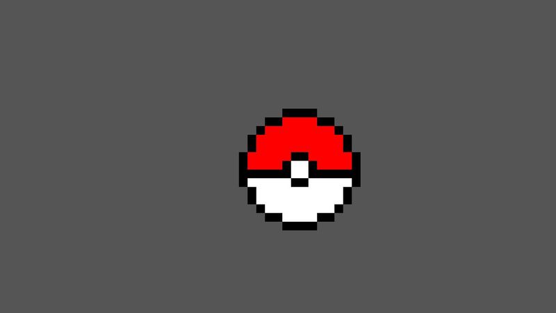 Pokeball CSS Pixel Art v2