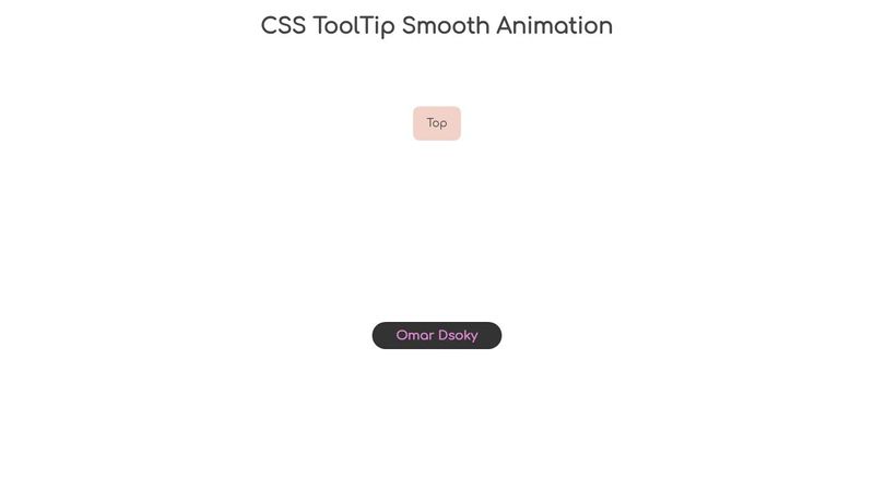 CSS ToolTip Smooth animation
