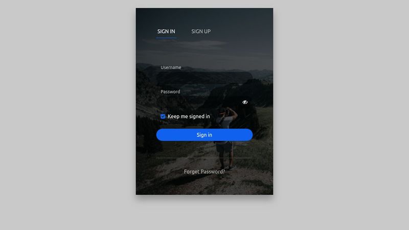 Login Page