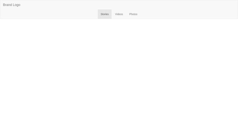 Centered Navbar Items - Bootstrap 3