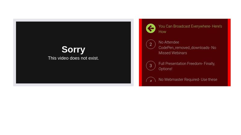 Simple video playlist with pure CSS and JavaScript