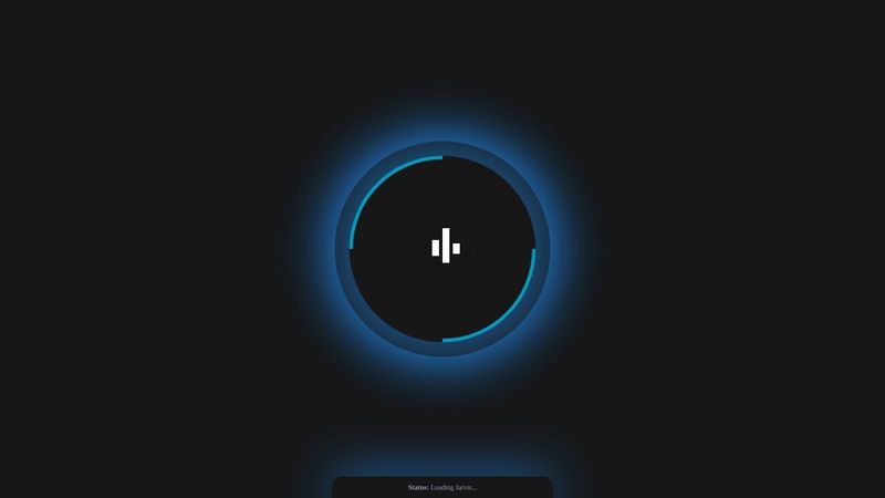 Jarvis Animation #2187e7