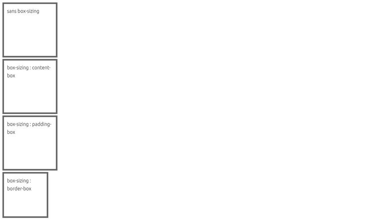 box-sizing CSS exemple de code | ZONE CSS