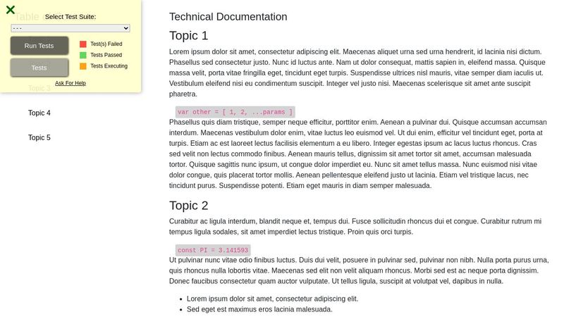 Fcc Technical Documentation Page