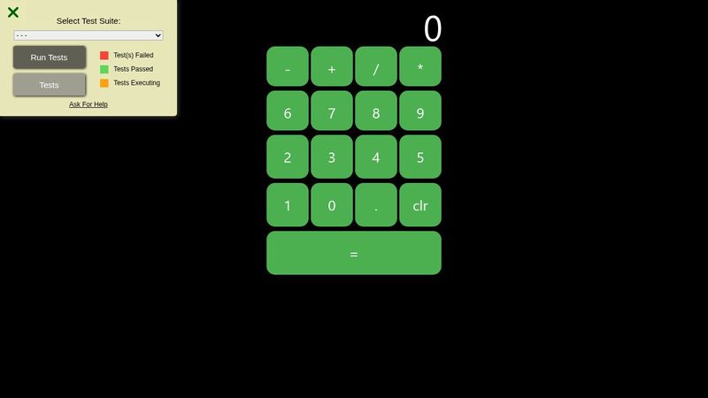 Front End Libraries Projects - JavaScript Calculator