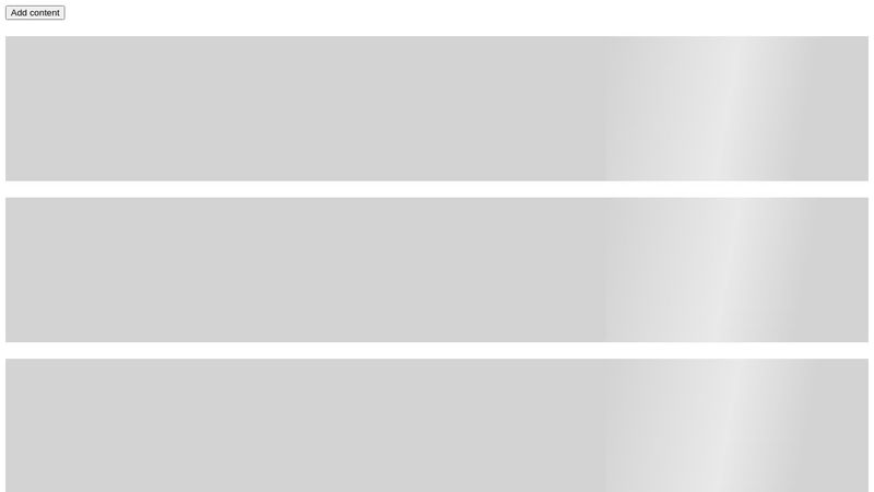Skeleton Screen with CSS