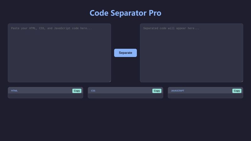 Code Separator Pro
