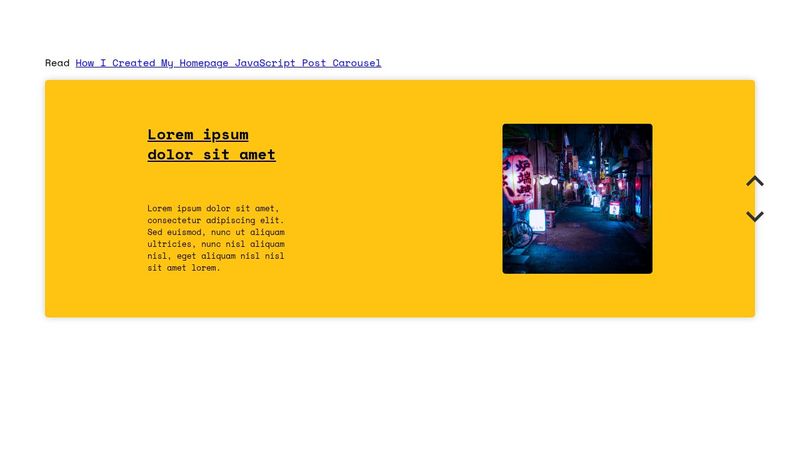 JavaScript Boxed Carousel