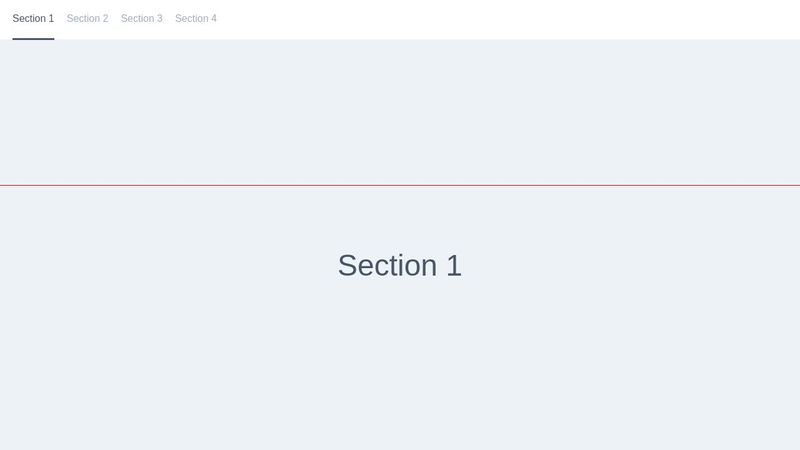 FLEX : ScrollSpy - JS
