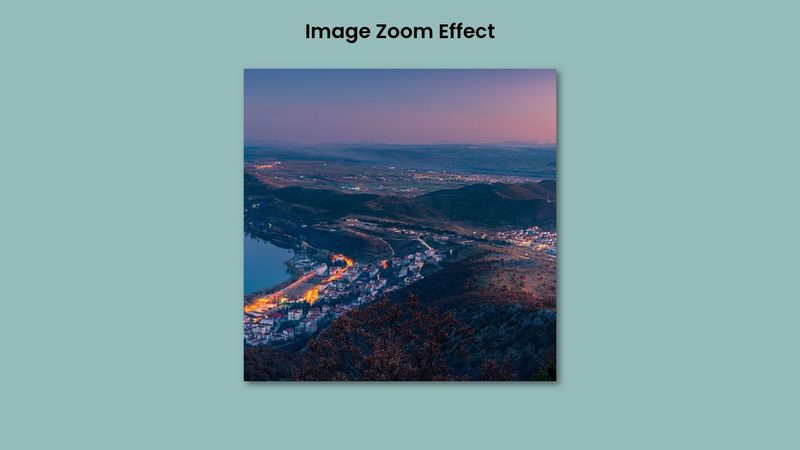 Image Zoom Effect