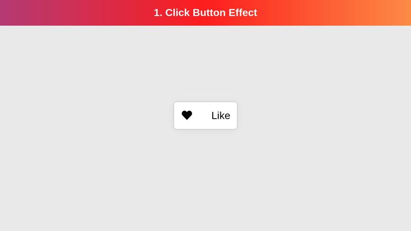 Build A Custom Like Button with HTML, CSS and Vanilla JavaScript