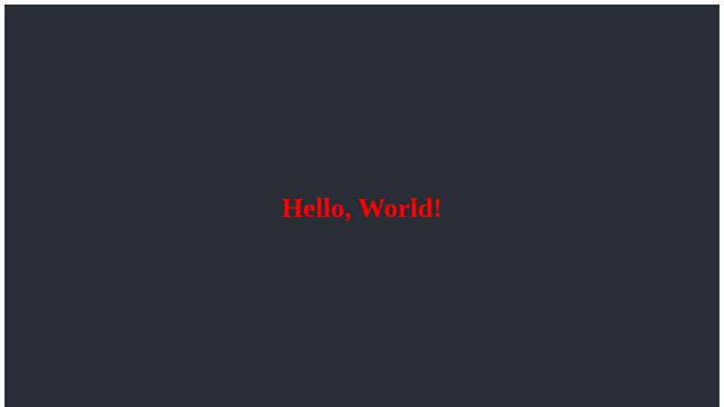 react-hello-world