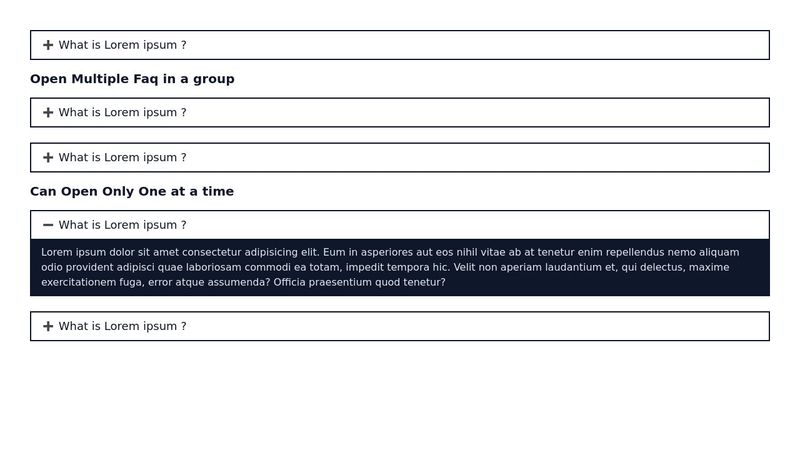 Creating smooth accordion using tailwindcss and alpinejs