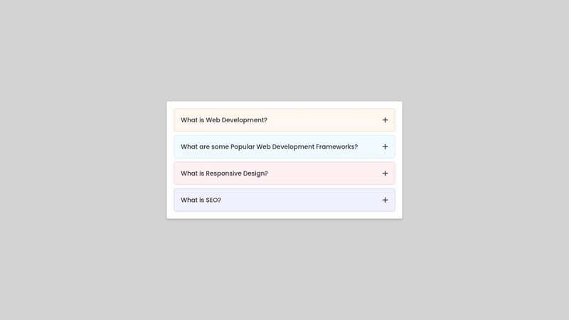 Responsive Accordion Menu Using Html Css And Javascript