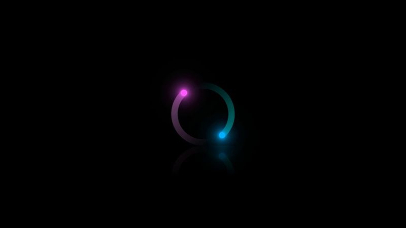Html CSS Only Glowing Ring