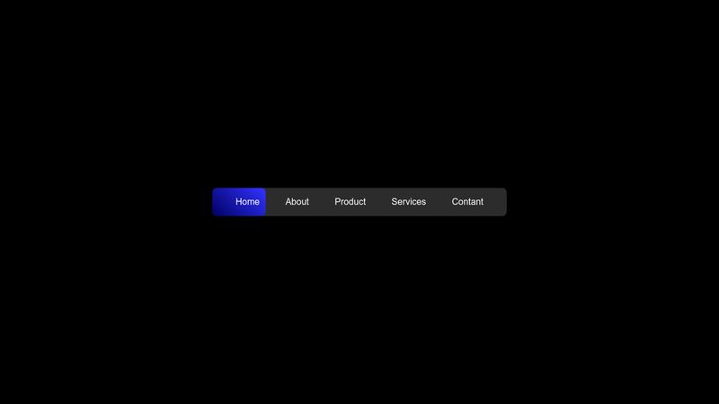 Animated Navigation Bar In Html And Css Menu Hover Animation Effects