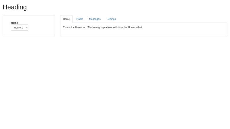 Bootstrap 3 Tabs data-target