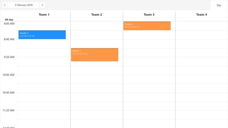 Grouped Appointments - DevExtreme jQuery Scheduler
